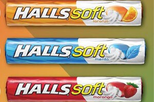 Mondelez aposta em Halls mastigável