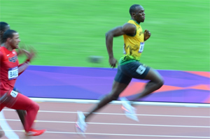 Placar expõe fotos da Olimpíada de Londres