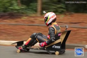 Rexona propõe desafio com carro de rolimã