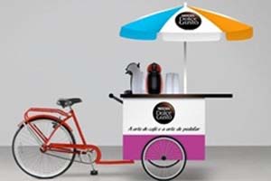 Nescafé Dolce Gusto vai de "Coffee Bike"
