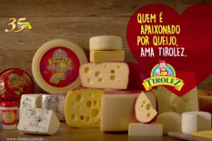 Tirolez ressalta a paixão por queijos