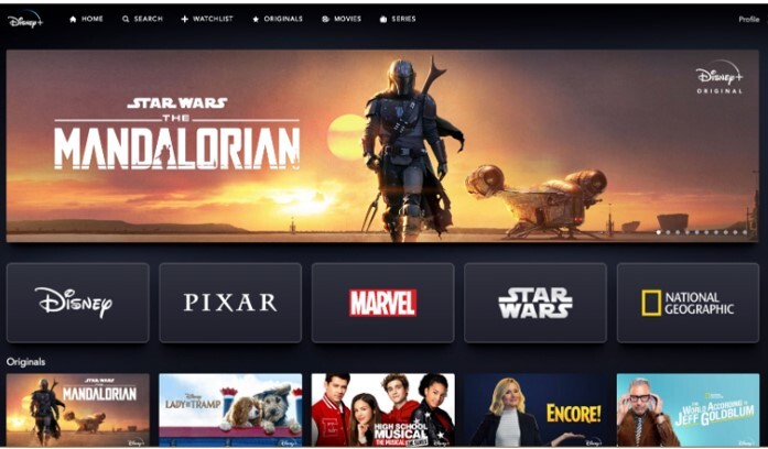 Disney Plus atinge 10 milhões de inscrições no primeiro dia de