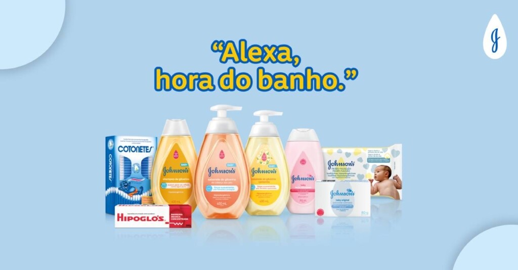 Johnson’s Baby se une a Amazon para promover campanha
